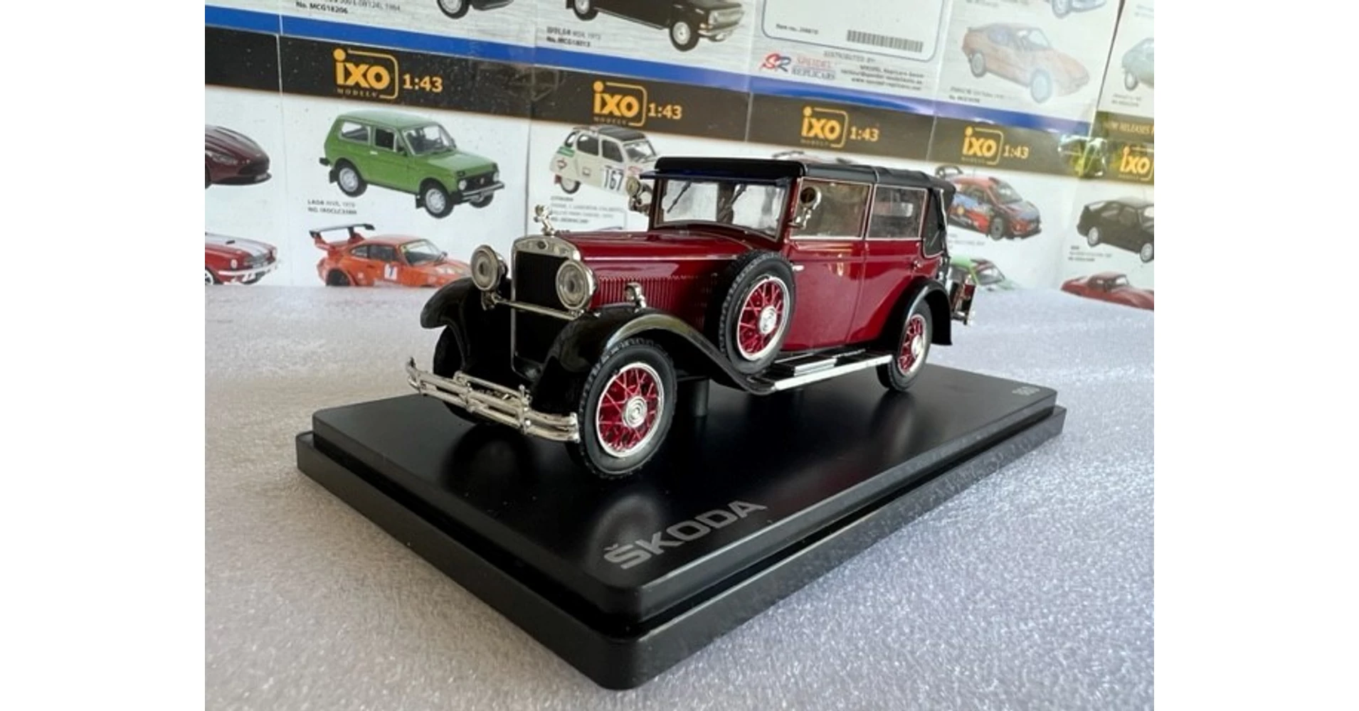 Skoda 860 Cabriolet (1932) - Abrex - Méretarányos modellek a legjobb áron