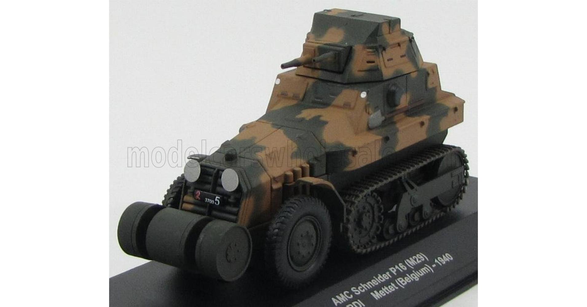 AMC Schneider P16 könnyű harckocsi (1940) - Eaglemoss - Méretarányos ...